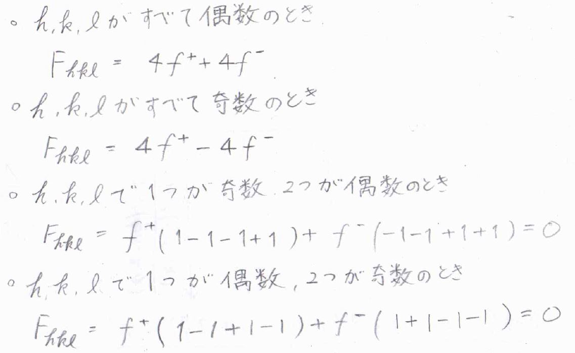【大学の無機化学】X線回折による結晶構造決定方法(ラウエの条件、散乱因子、構造因子)について、わかりやすく解説！ – ばけライフ